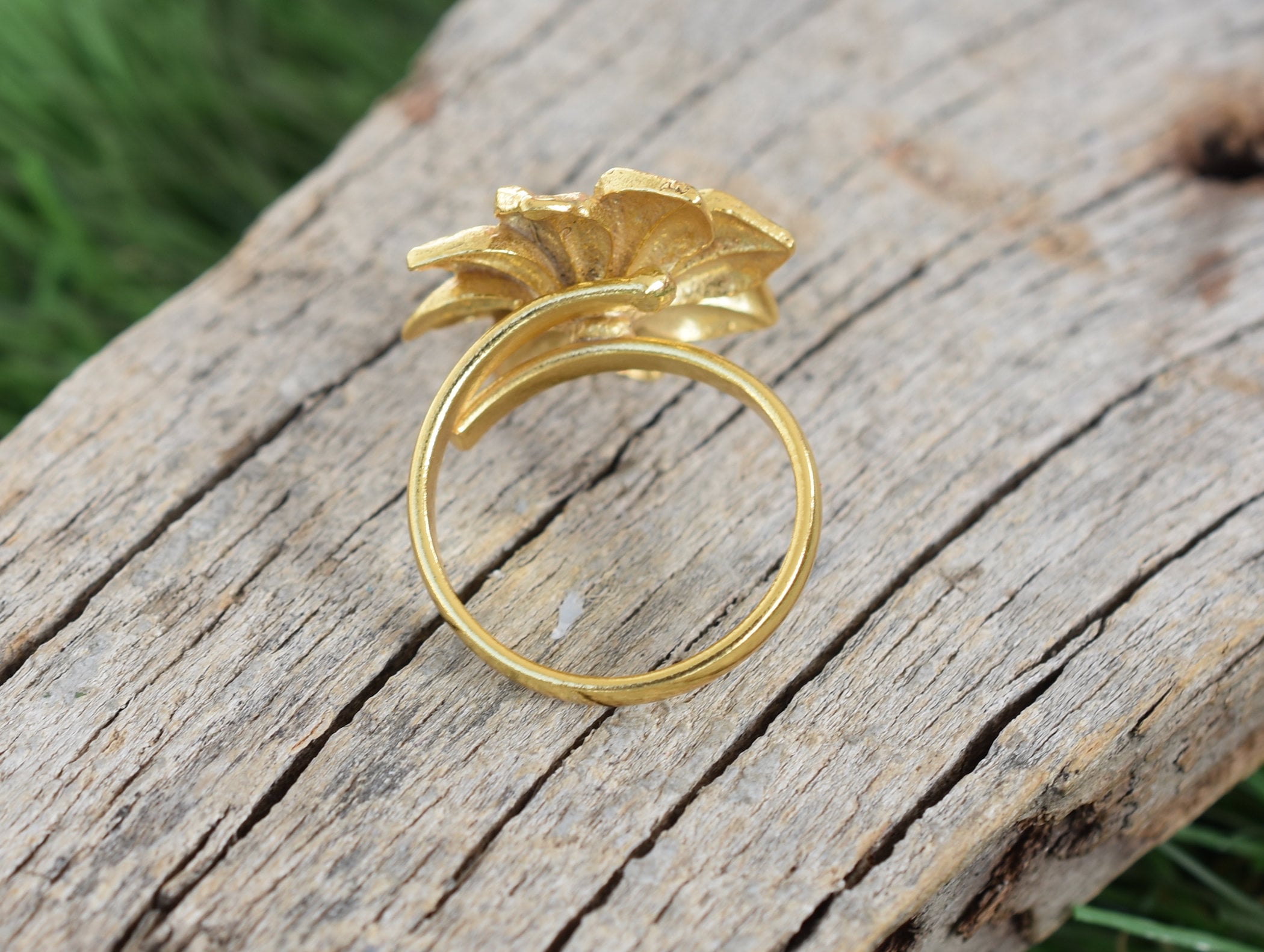 Gold Rings Personalized gifts Bridal Ring Engagement | Etsy