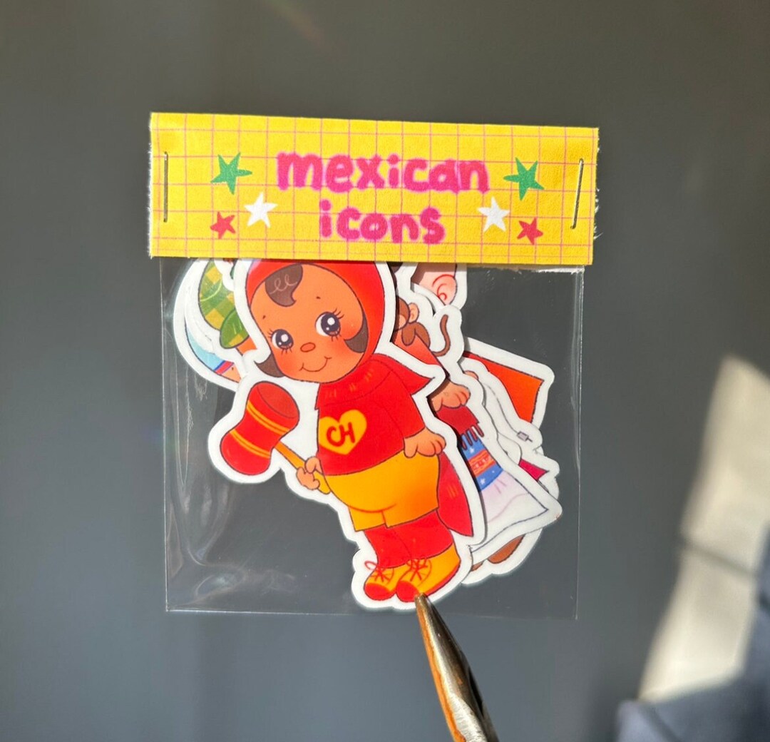 Mexican Icons Sticker Pack - Etsy
