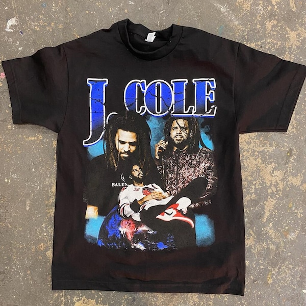 J Cole Graphic Tee - Etsy