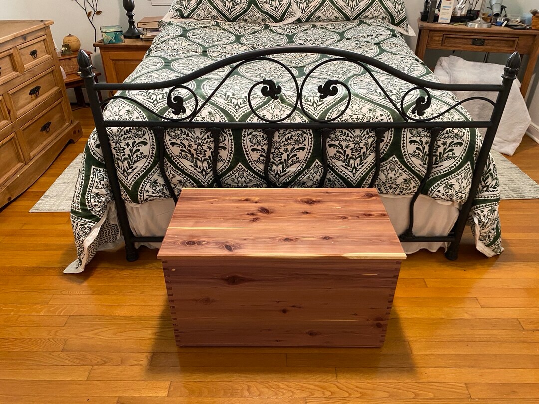 Cedar Blanket Chest, Blanket Chest, Dovetail Cedar Chest, Cedar ...