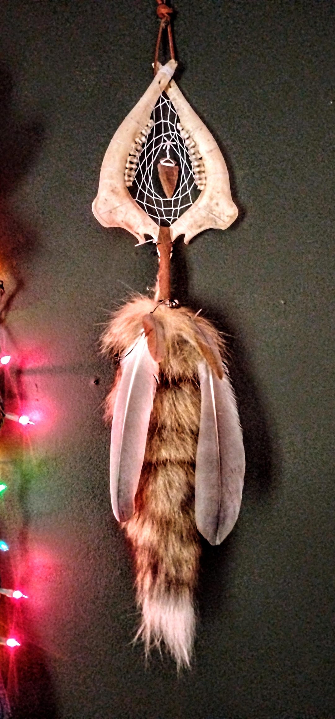 Bone Dream Catcher - Etsy