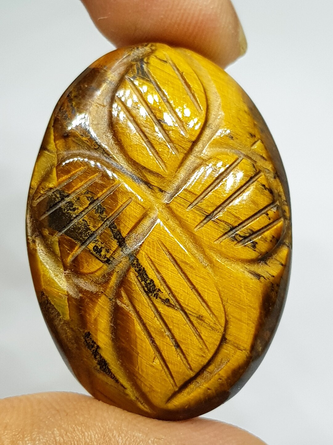 46.30 Carat Tiger Eye Carving-natural Tiger Eye - Etsy