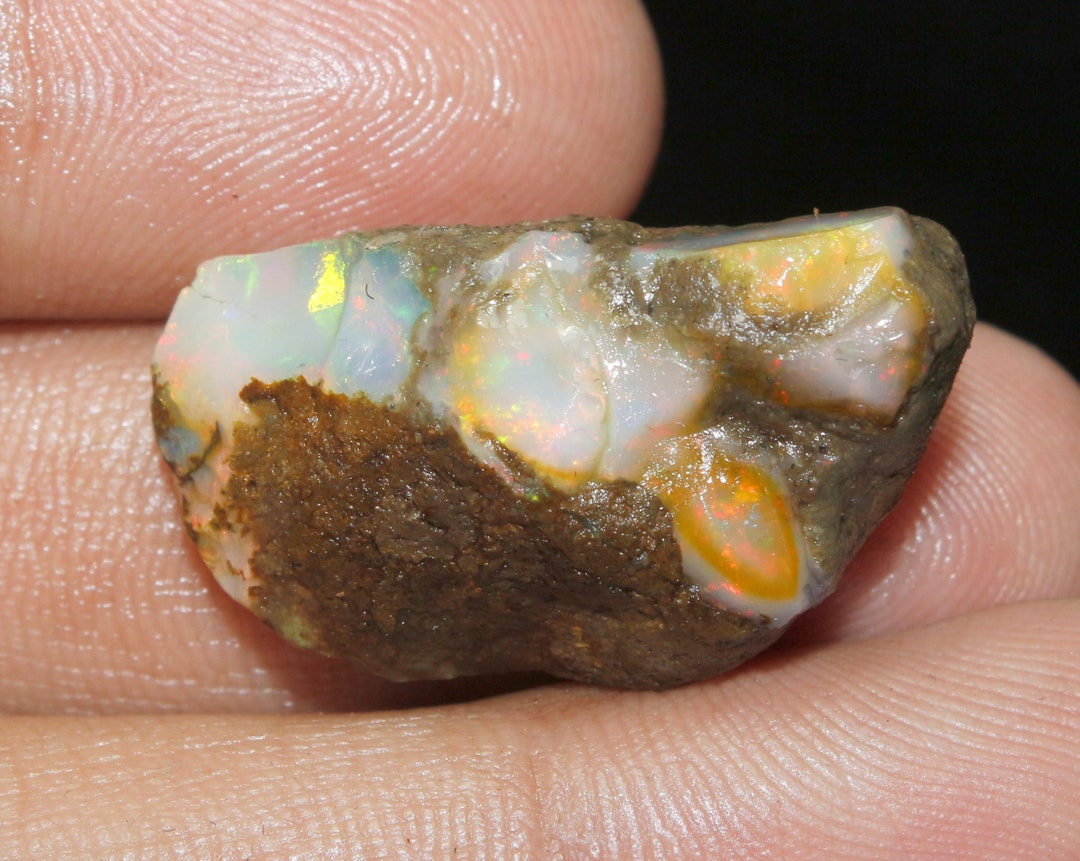 Opal Rough, 30.00 Carat, Ethiopian Opal Rough, Welo Opal Rough, Natural ...