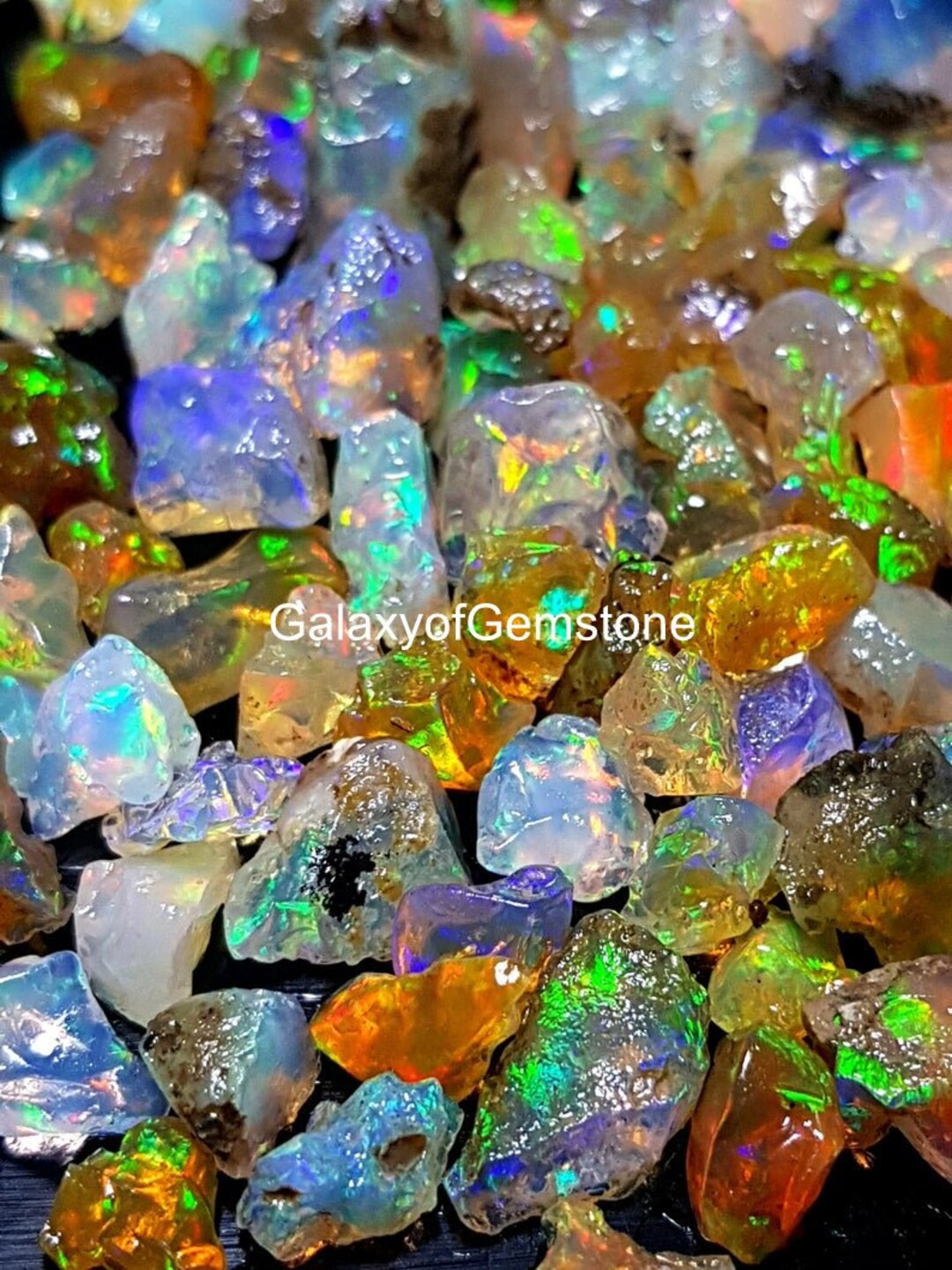 Ethiopian Opal Raw Crystals Bulk Raw Opal Rough Opal Welo Opal AAA ...