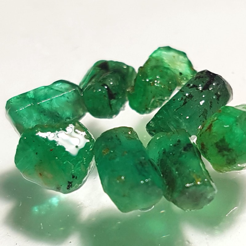 Raw Emerald - Etsy