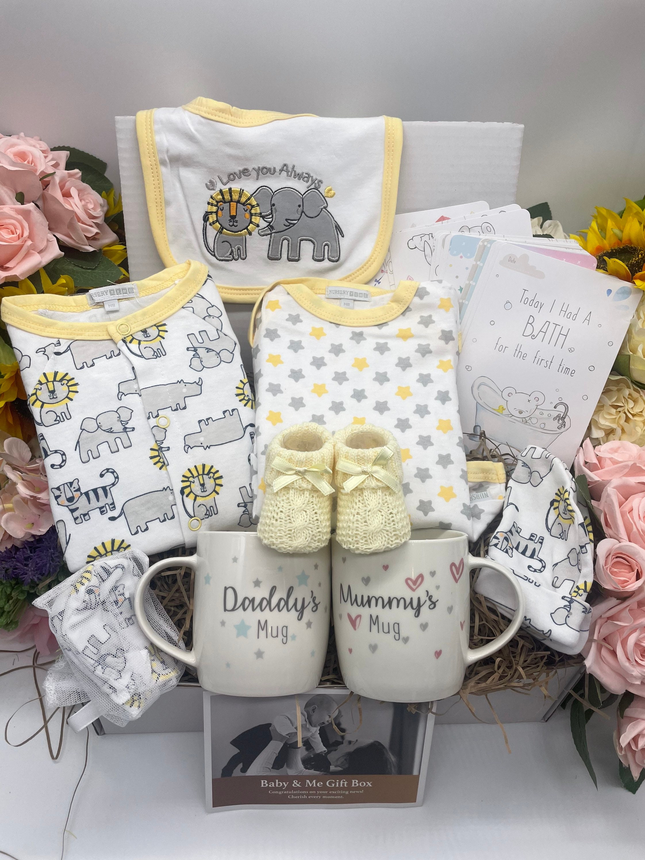 Baby Hamper. New Parent Gift Box New Baby Gift Unisex Baby - Etsy