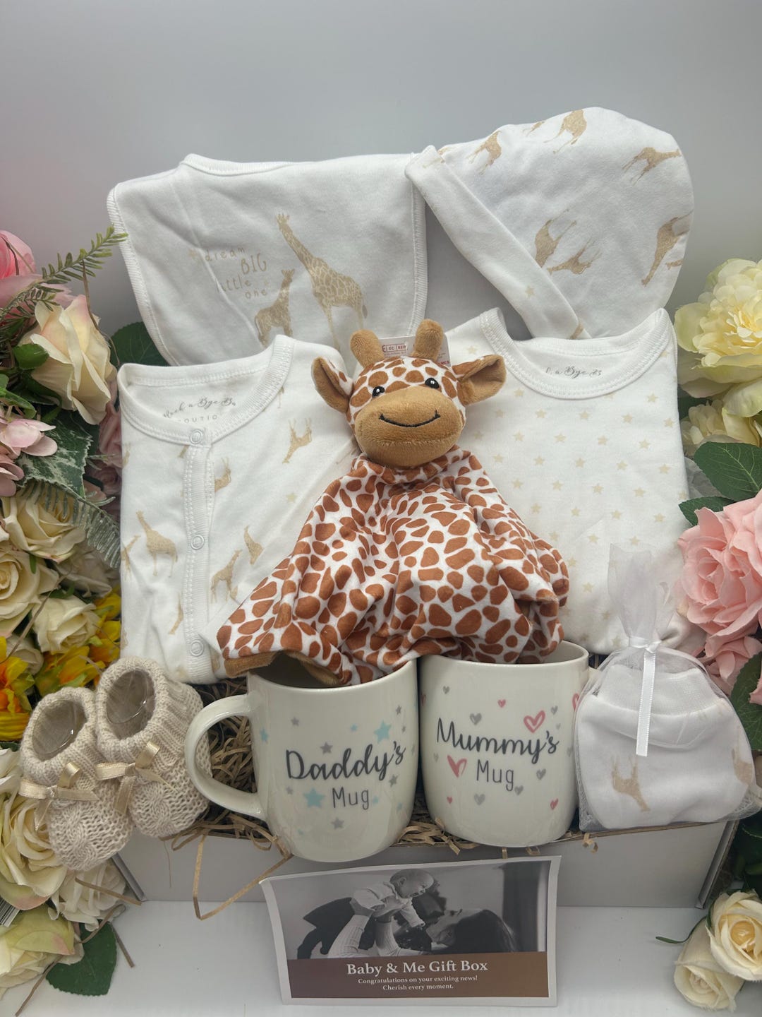 New Safari Baby Hamper. New Parent Gift Box, New Baby Gift, Unisex Baby ...