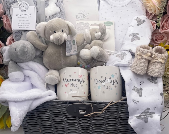 New Safari Baby Hamper, Baby Hamper, Baby Unisex Hamper, Mom &dad ...