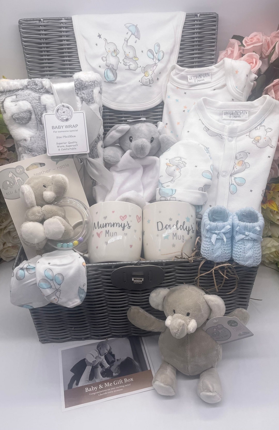 New Safari Baby Hamper, Baby Hamper, Baby Unisex Hamper, Mom &dad ...