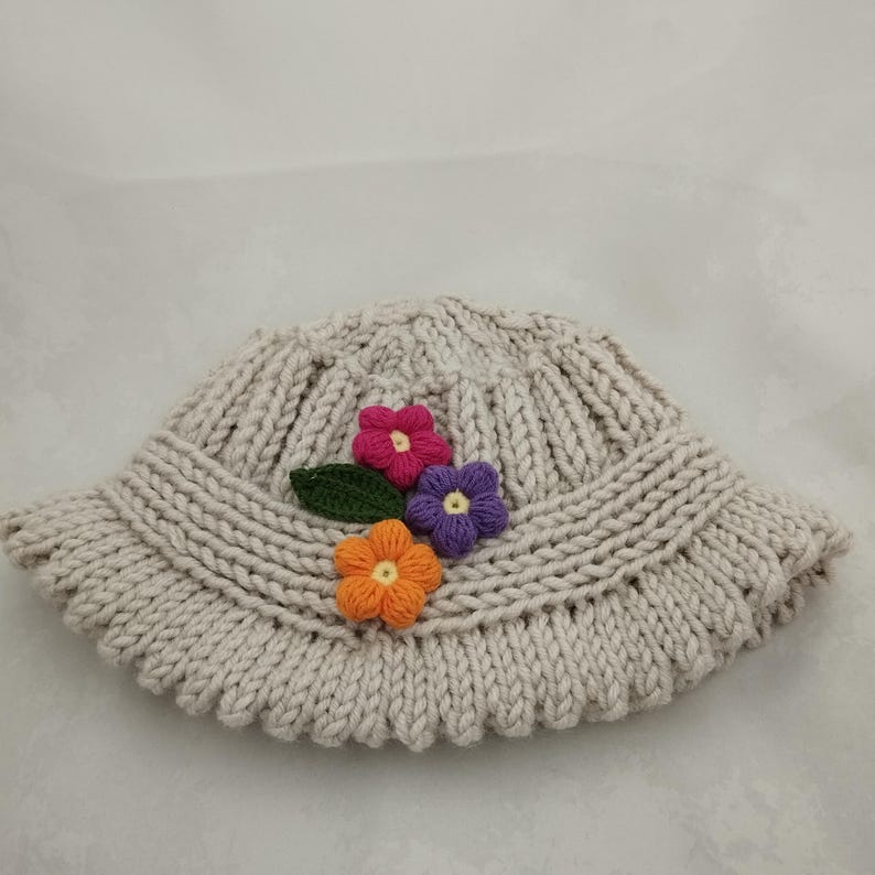 Bucket Hat Knitting Pattern PDF, Step by Step Tutorial for Beginners - Etsy