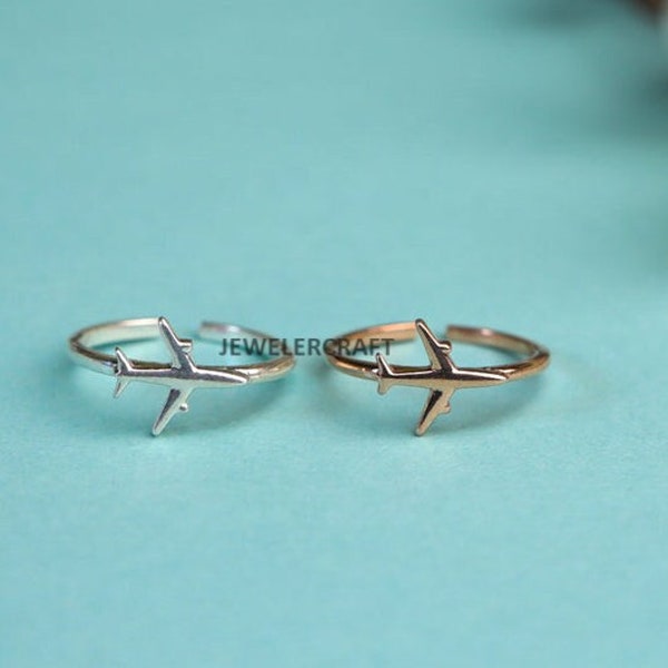 Airplane Ring - Etsy