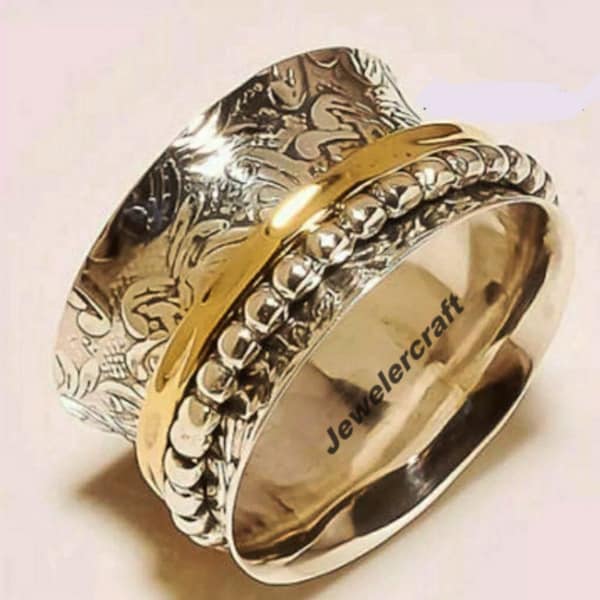 Spinner Rings for Women Made in Us - Etsy