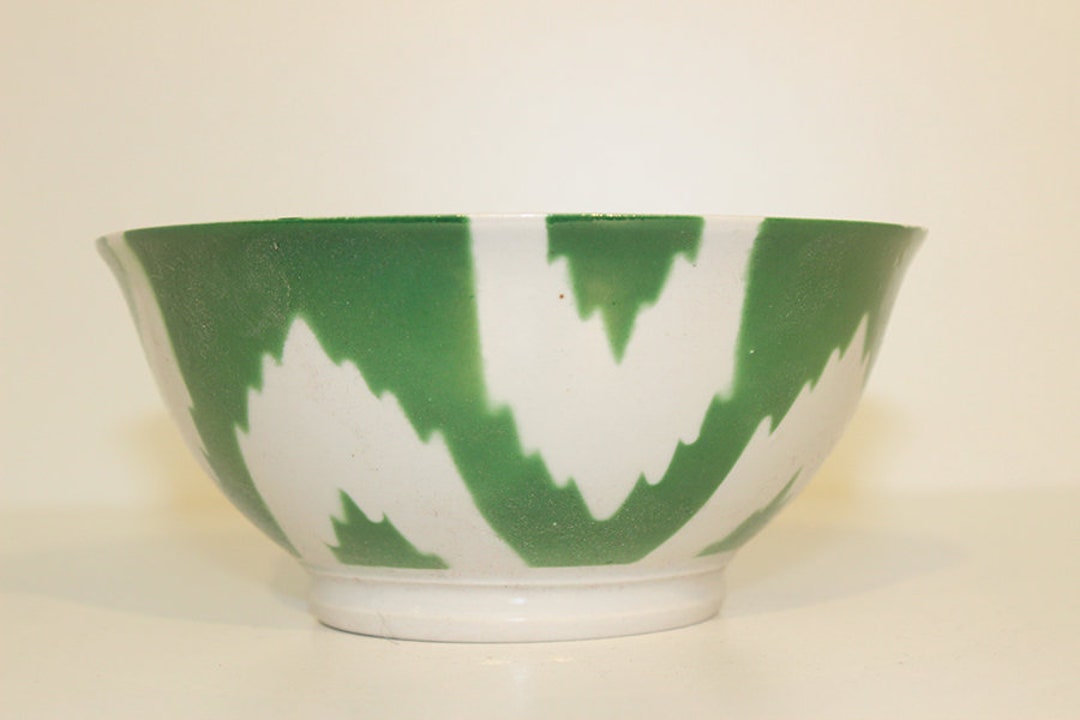 Ikat Uzbek Porcelain Bowls,16 Cm Bowl,6.3inches Bowl,ceramic Bowl ...