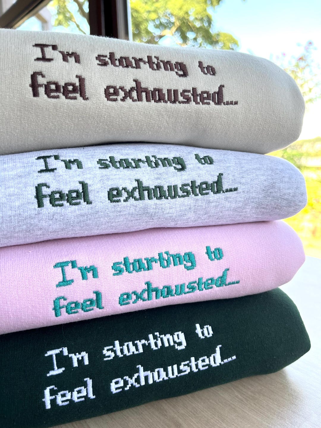 I’m Starting to Feel Exhausted Sweatshirt | Cozy Gaming Gift - Etsy UK