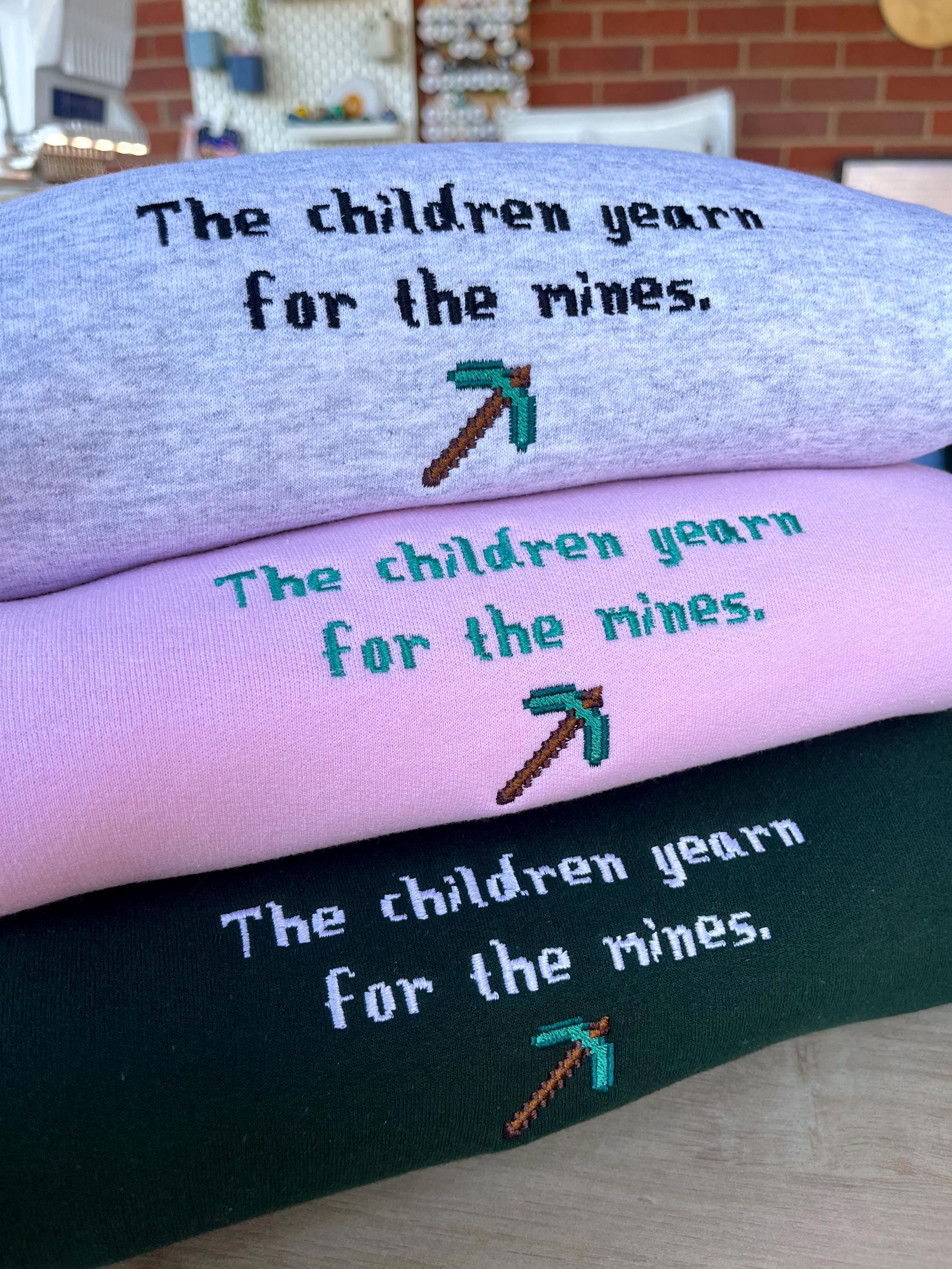 Mining Sweatshirt | Cozy Gaming Gift - Etsy