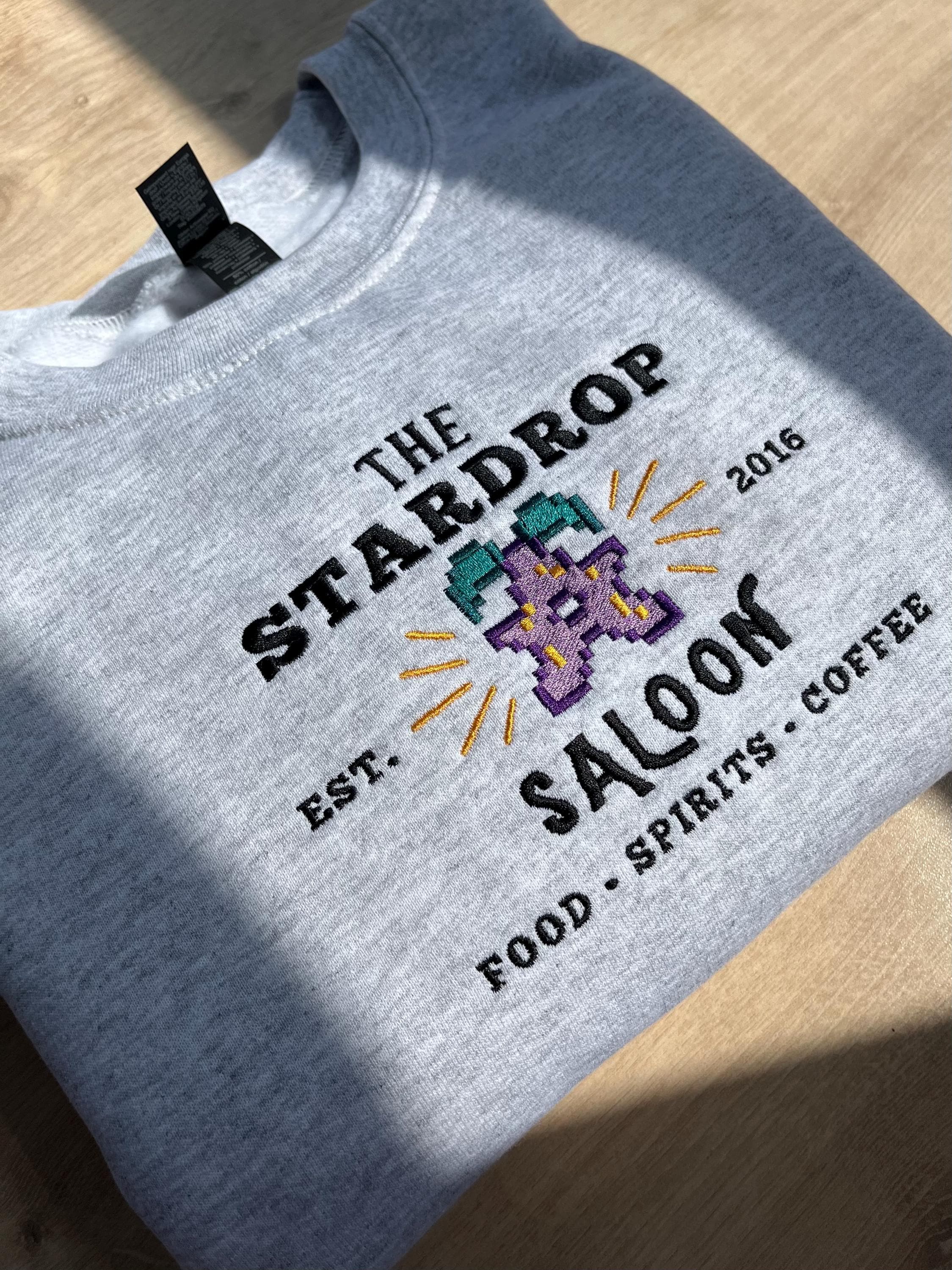 The Stardrop Saloon Sweatshirt | Cozy Gaming Gift | Stardew Valley ...