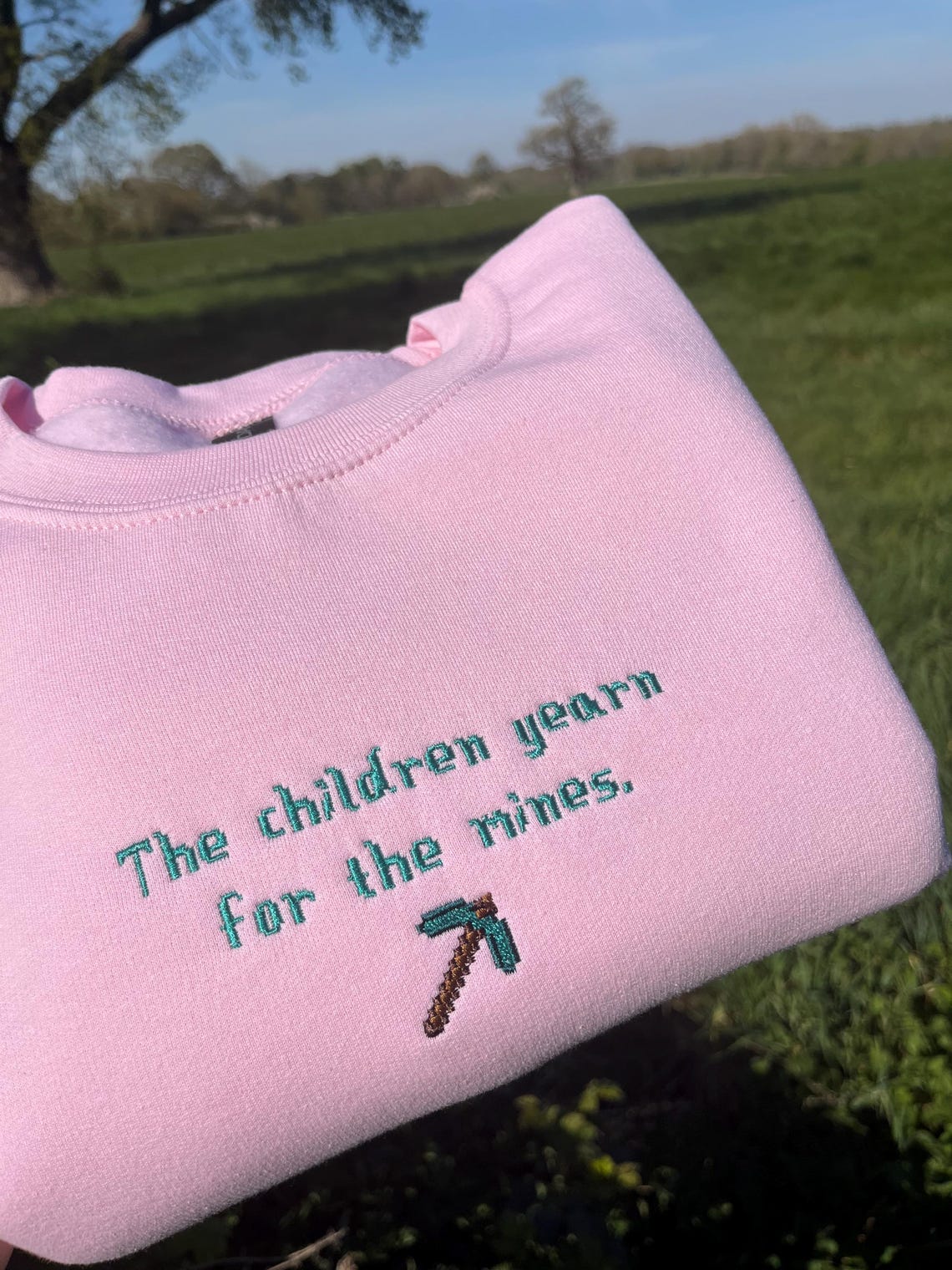 Mining Sweatshirt | Cozy Gaming Gift - Etsy