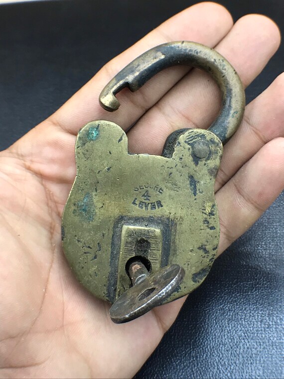 Wonderful Antique Handmade Vintage Brass Lock of 1990s Lock - Etsy