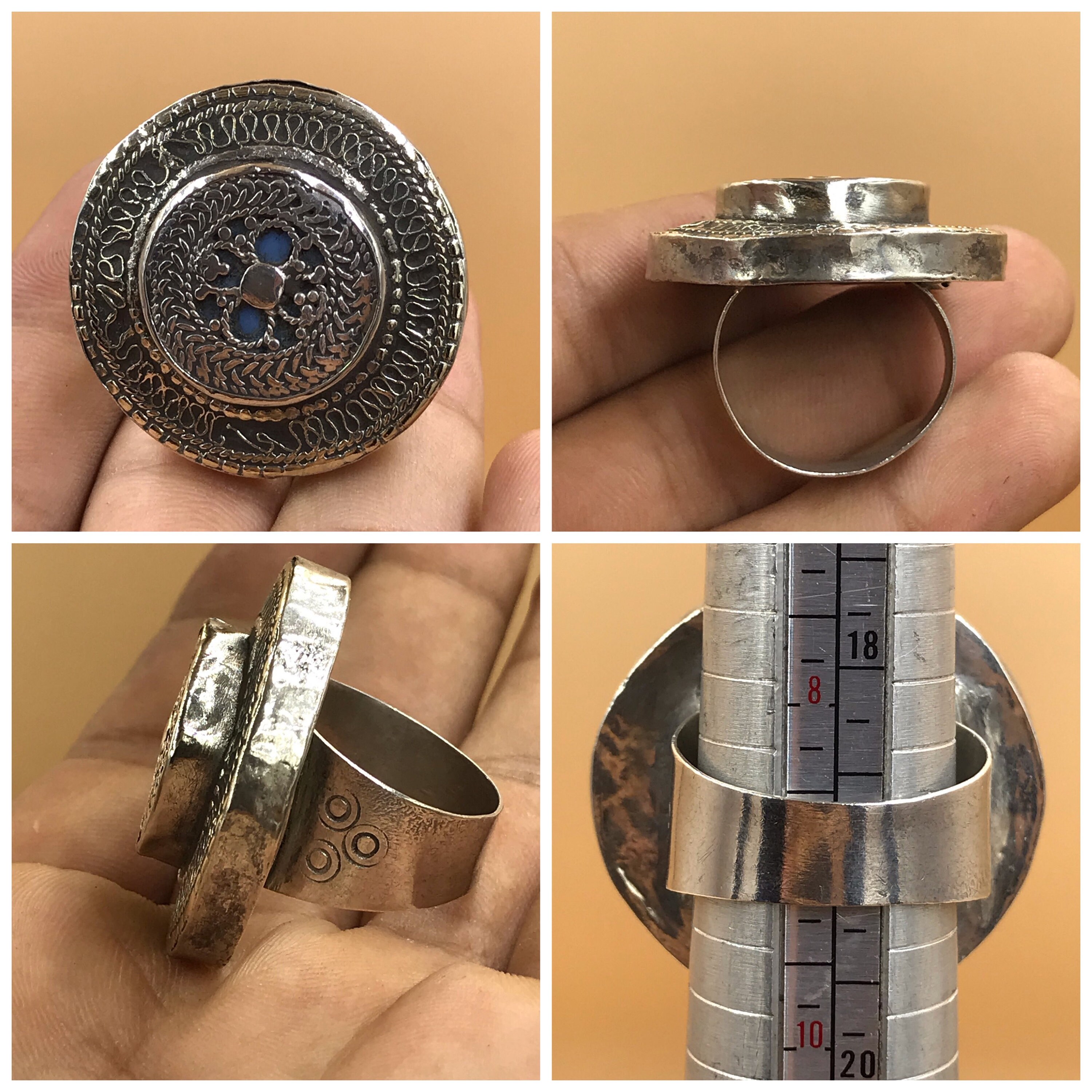 Wonderful Circa Ring Handmade Very Very Old Silver Ring and - Etsy UK