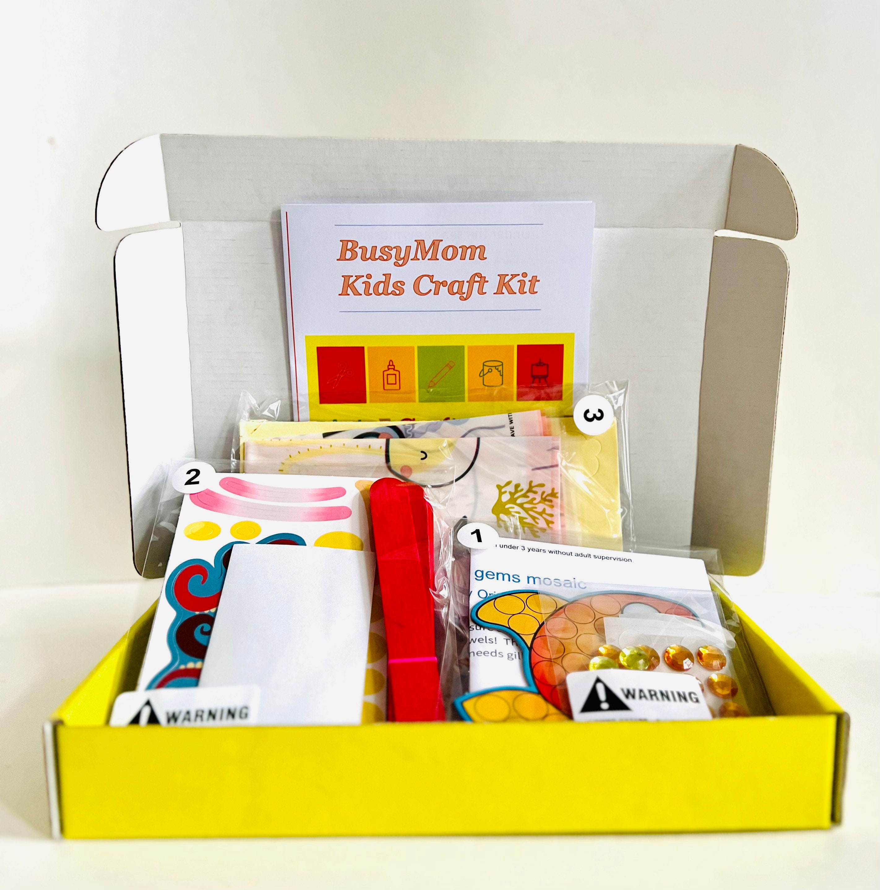 Kids Craft Box sea the Fun Jr., Diy,craft Box,craft Activity for Little ...