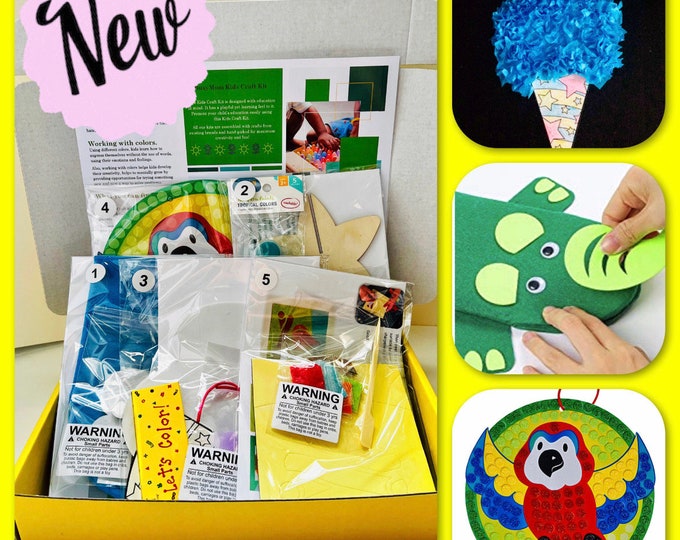 Kids Craft Box Sea the Fun,diy,craft Box,craft Activity for Kids 3-5 ...