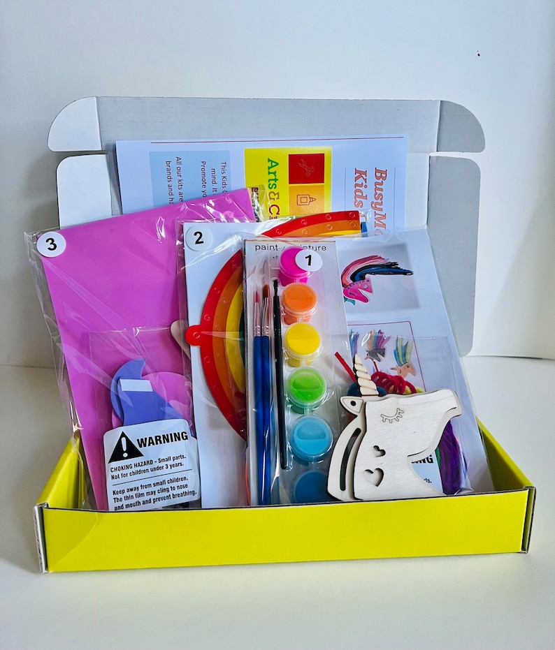 Kids Craft Box Mini Uni-verse,diy,craft Box,craft Activity for Kids 3-7 ...