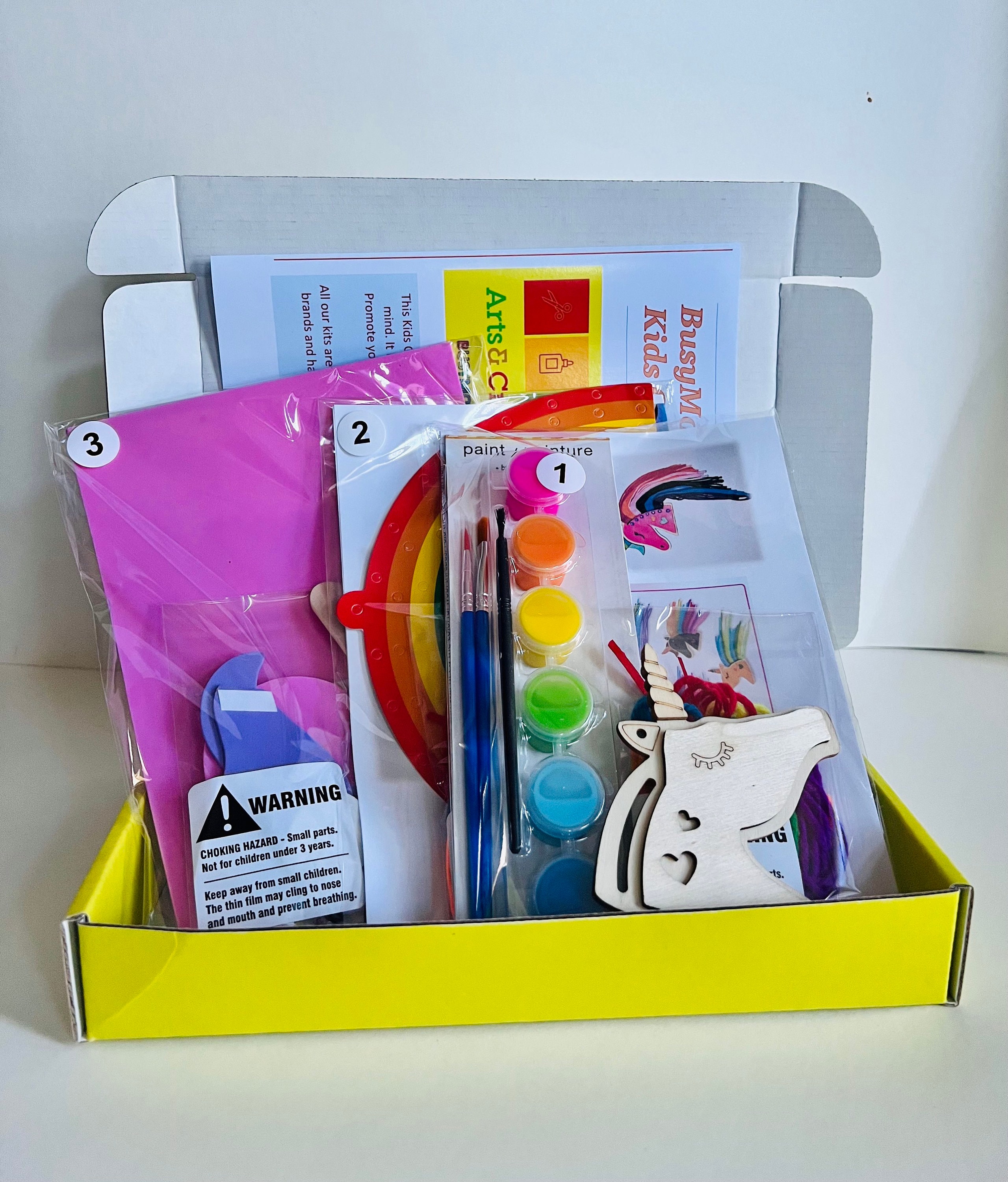 Kids Craft Box Mini Uni-verse,diy,craft Box,craft Activity for Kids 3-7 ...