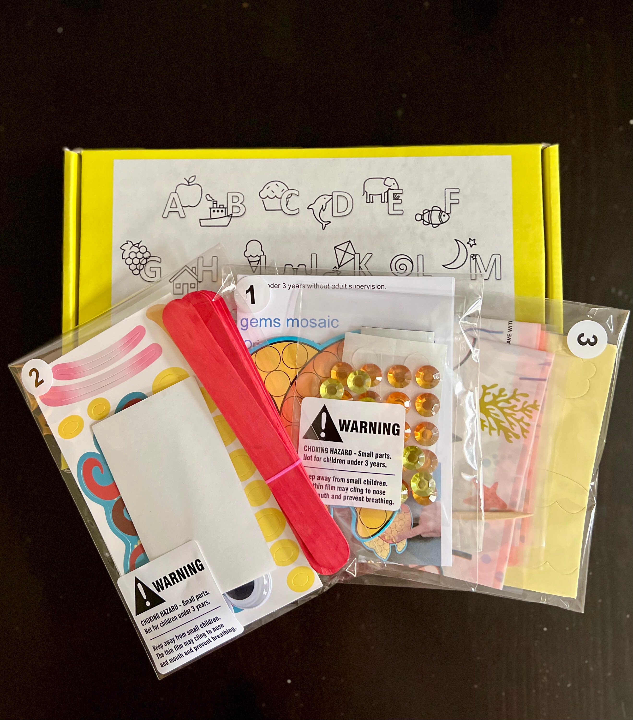 Kids Craft Box sea the Fun Jr., Diy,craft Box,craft Activity for Little ...