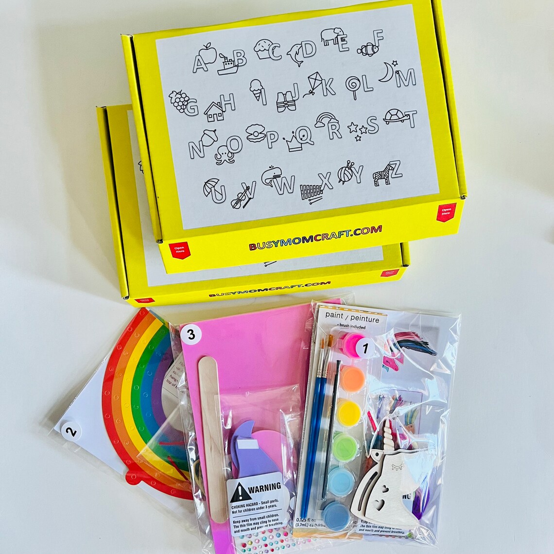 Kids Craft Box Mini Uni-verse,diy,craft Box,craft Activity for Kids 3-7 ...