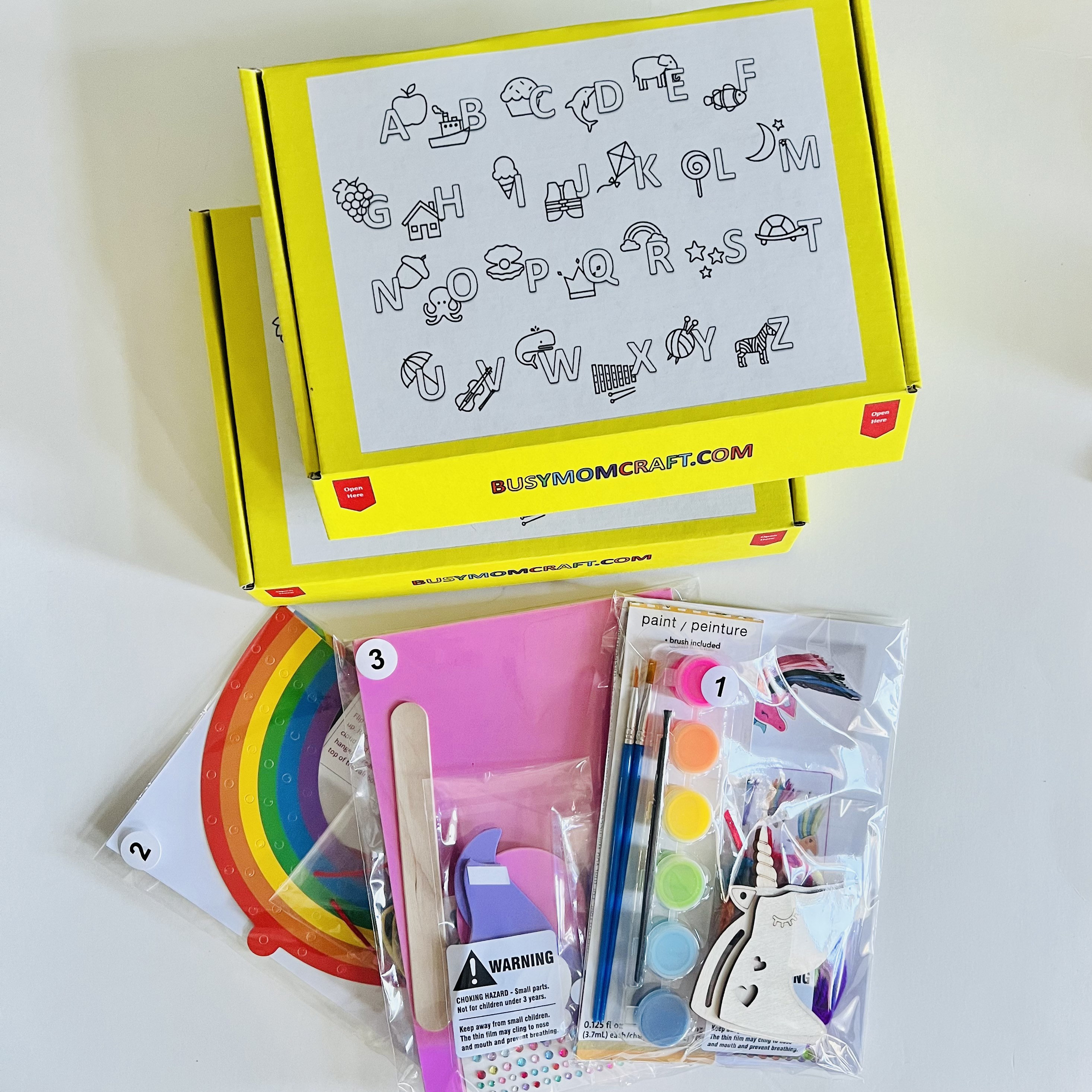 Kids Craft Box Mini Uni-verse,diy,craft Box,craft Activity for Kids 3-7 ...