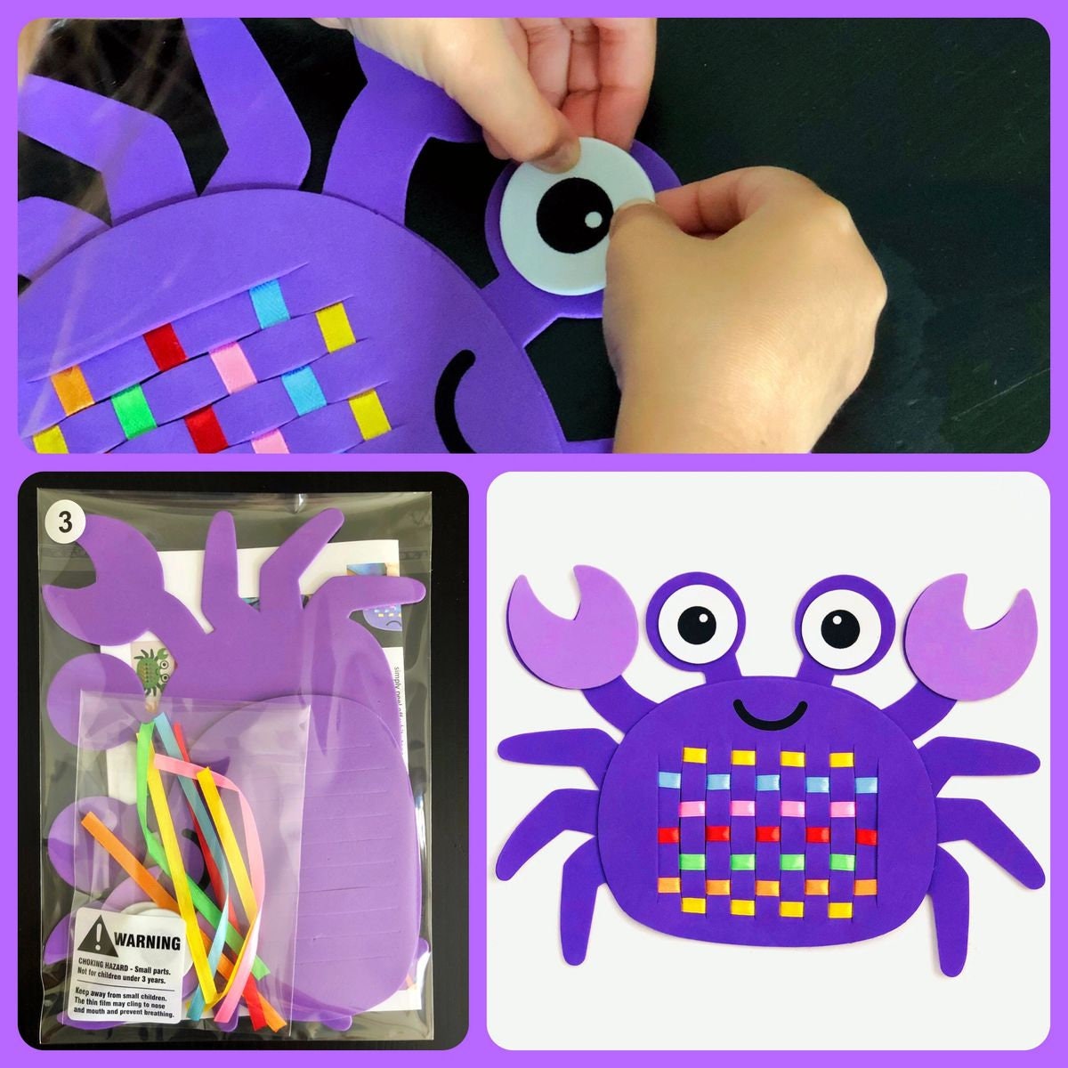 Kids Craft Box Sea the Fundiycraft Boxcraft Activity for - Etsy