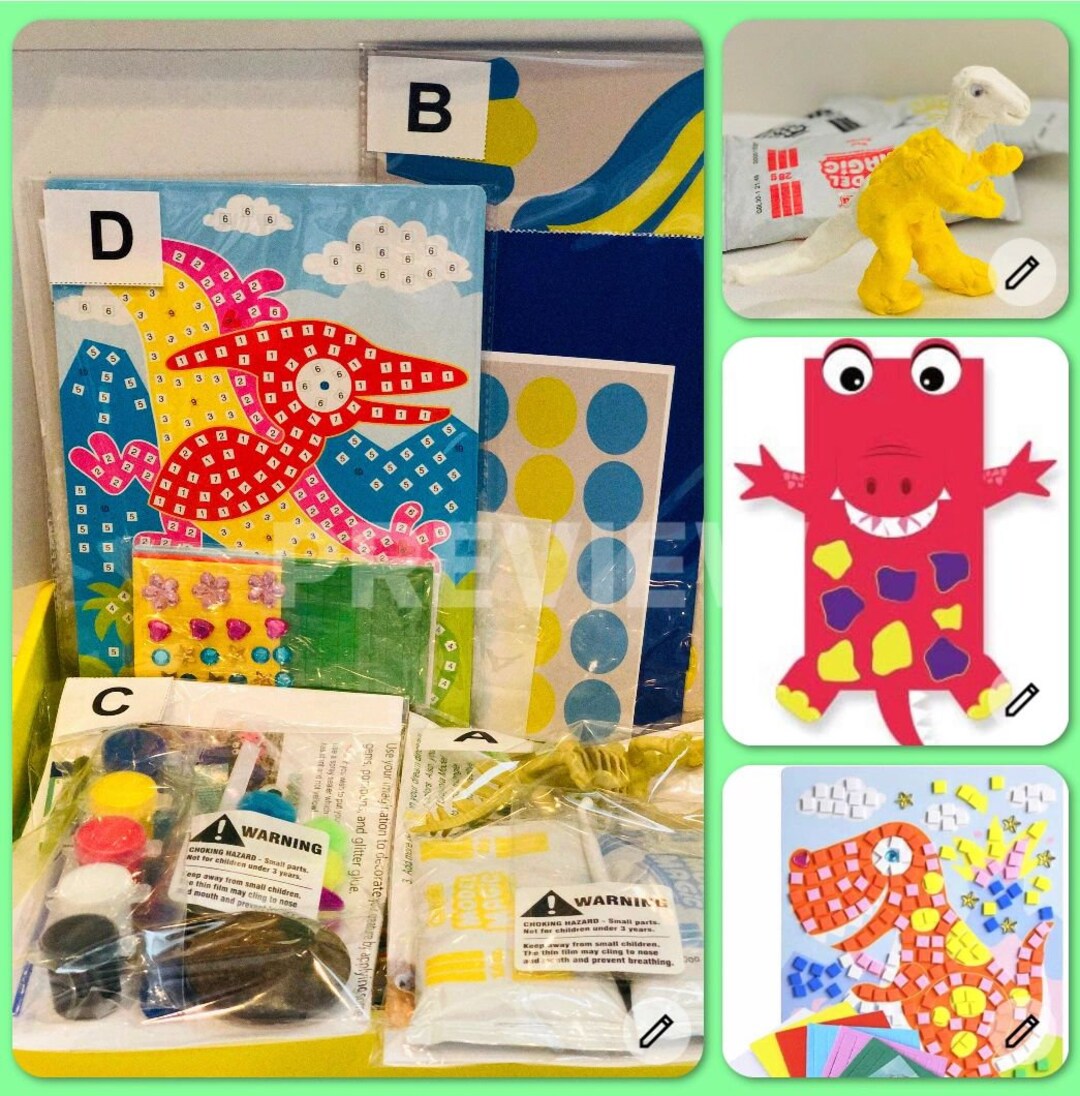 Kids Craft Ancient Adventure,diy,craft Box, Craft Activity for Kids 4-5 ...