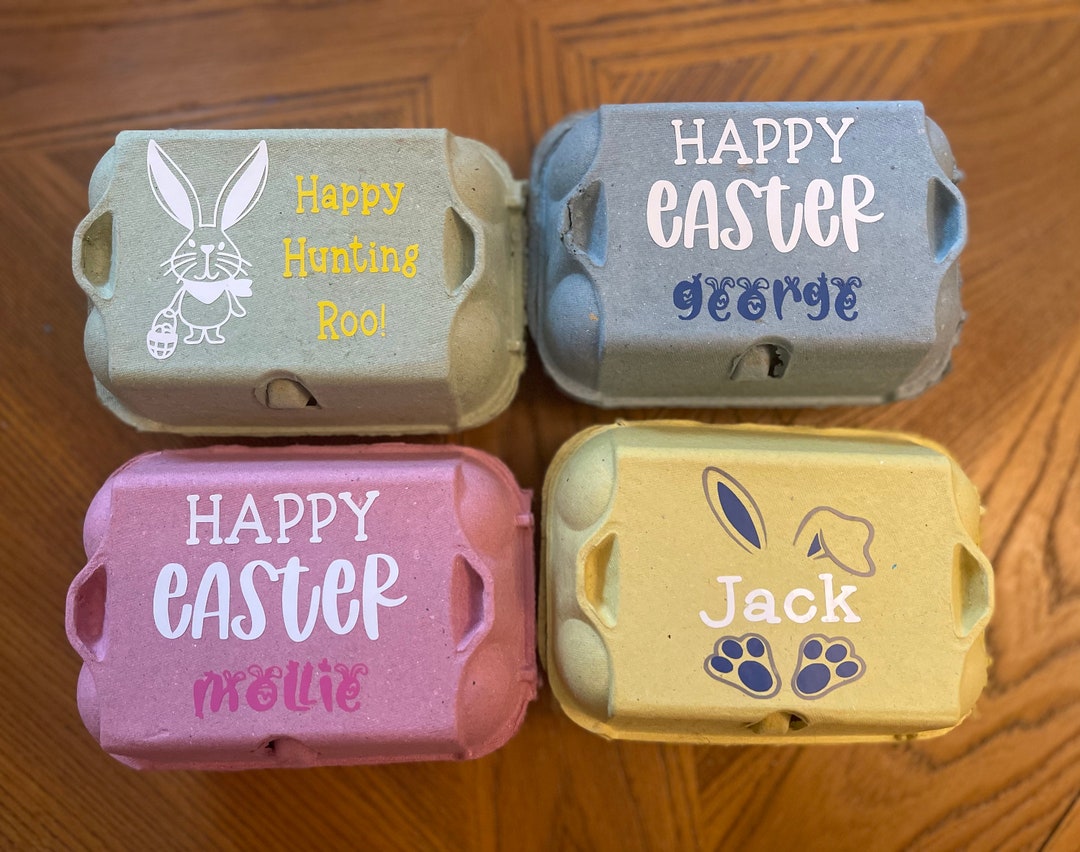 Personalised Egg Boxes, Fillable Egg Boxes, Creme Egg Box, Kinder Egg ...