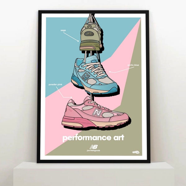 New Balance Poster - Etsy