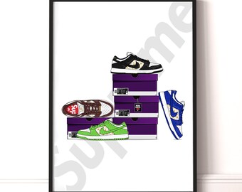 Nike Sb Dunk Poster - Etsy
