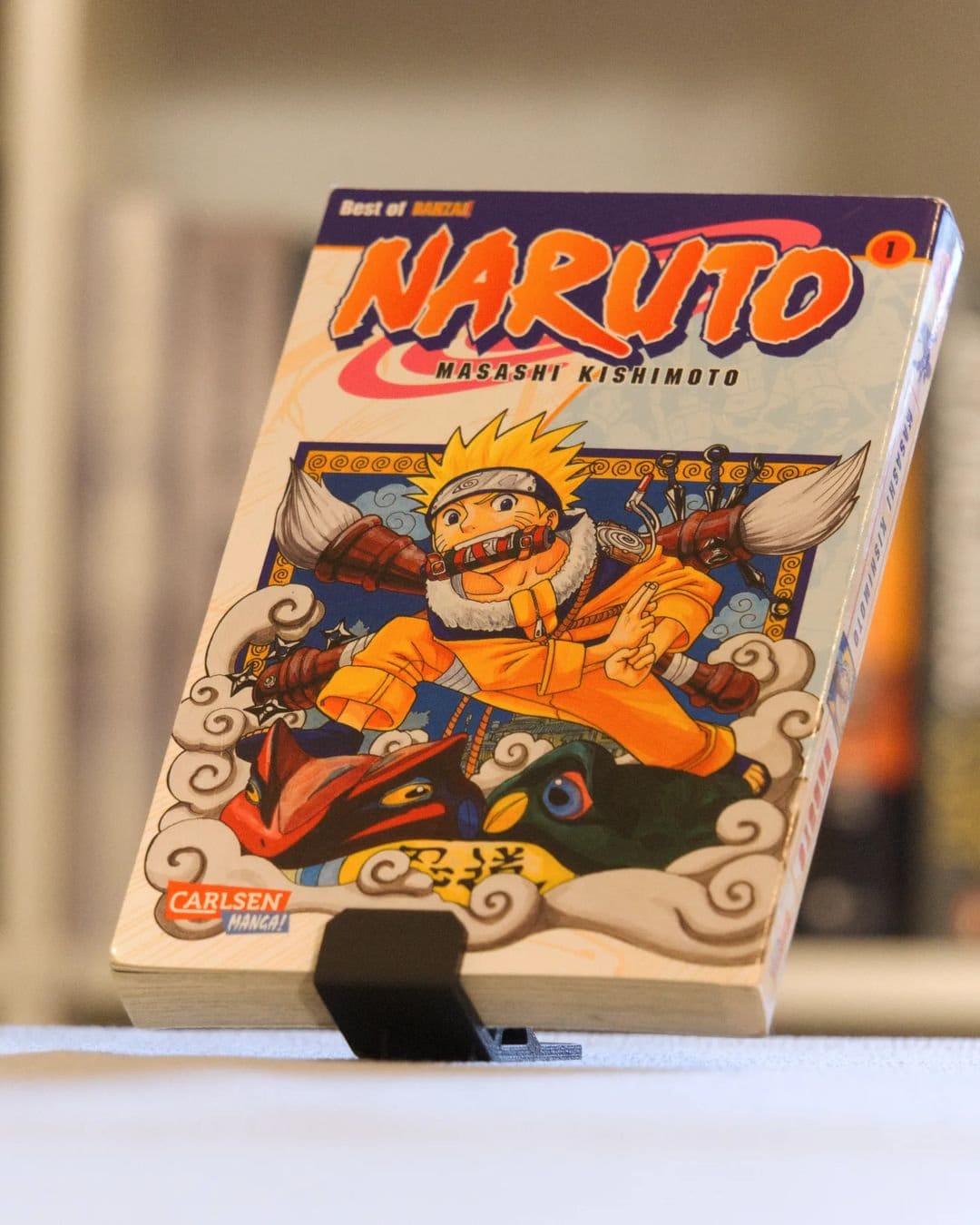 Manga Stand Display Holder Compact Bookstand - Etsy