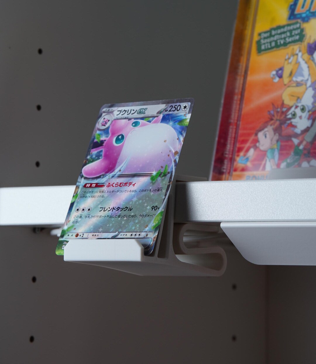 Comic/vinyl/tcg Stand/shelf Clamp MG Shelf Clamp SLIM | Display for Clamping to the Shelf ...