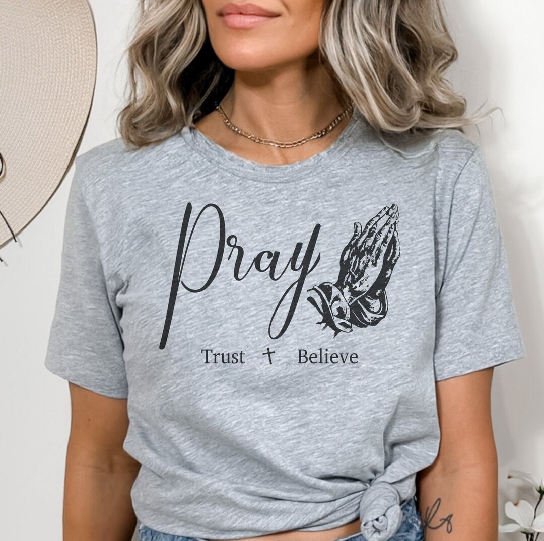 Christian Prayer T-shirt: Christian Merch - Etsy