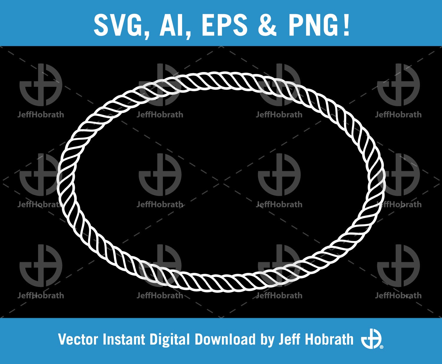 Braided Rope Vector