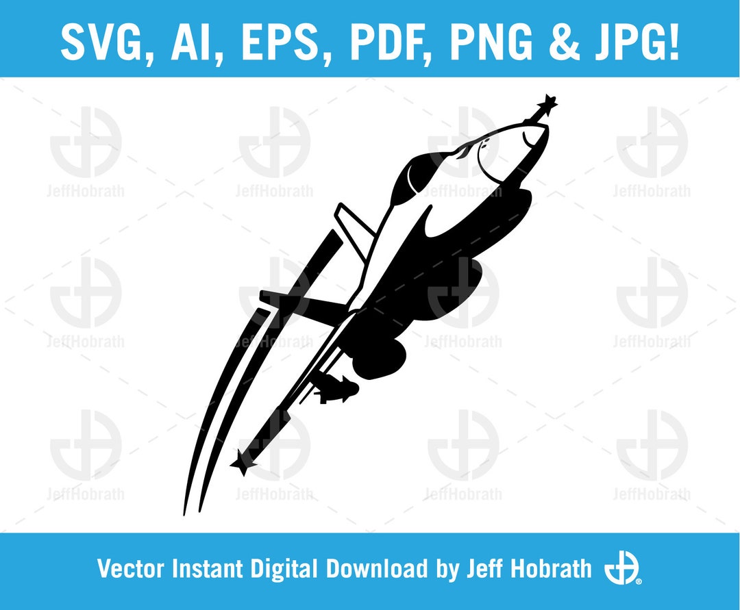 F/A-18 Hornet Military Fighter Jet Aircraft Isolated Vector ...