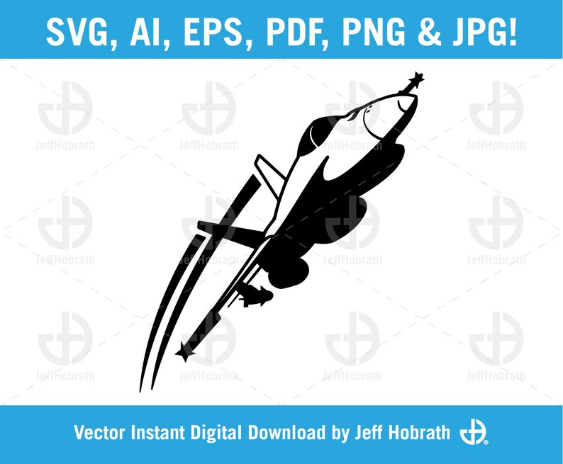 F/A-18 Hornet Military Fighter Jet Aircraft Isolated Vector - Etsy