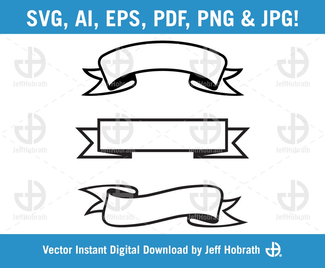 Banner Group Vector Illustration Instant Digital Download, Ai, Eps, Pdf ...