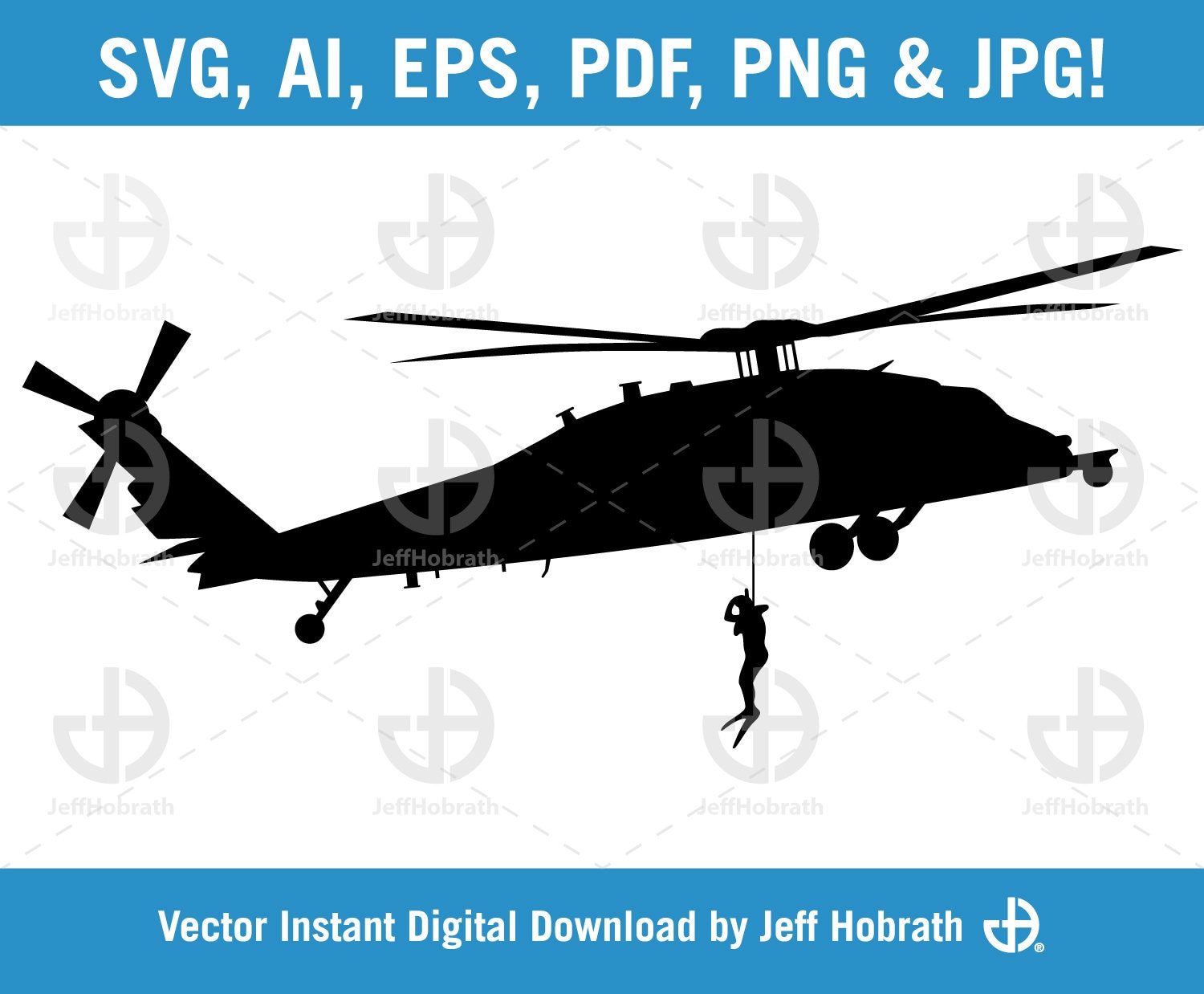 MH-60 Helicopter Aircraft With Search and Rescue SAR Swimmer - Etsy