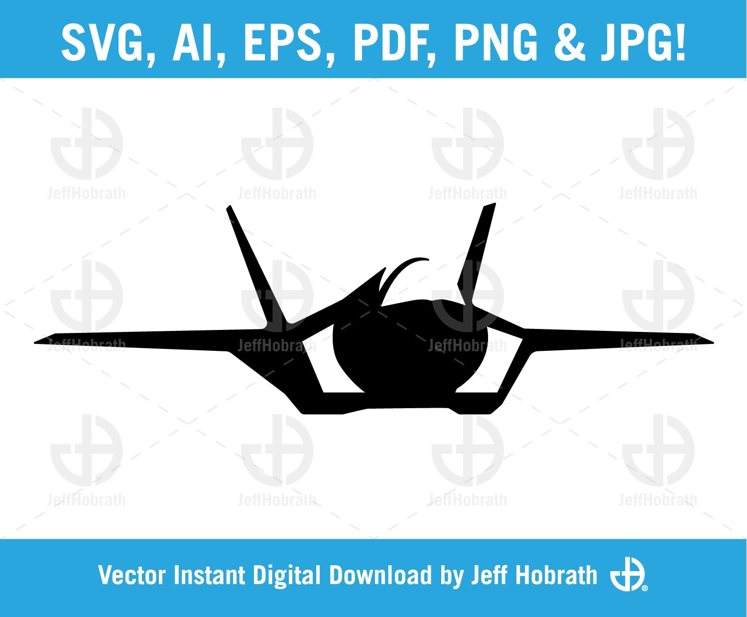 F-35 Lightning II Military Fighter Jet Aircraft silhouette - Etsy France