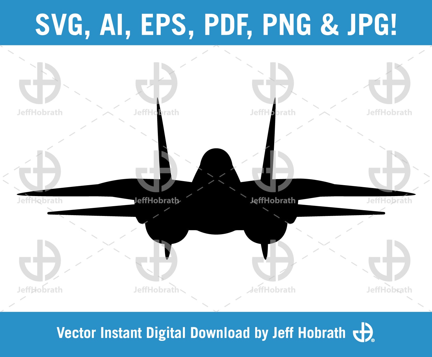 F-14 Tomcat Military Fighter Jet Aircraft Front Silhouette - Etsy Australia