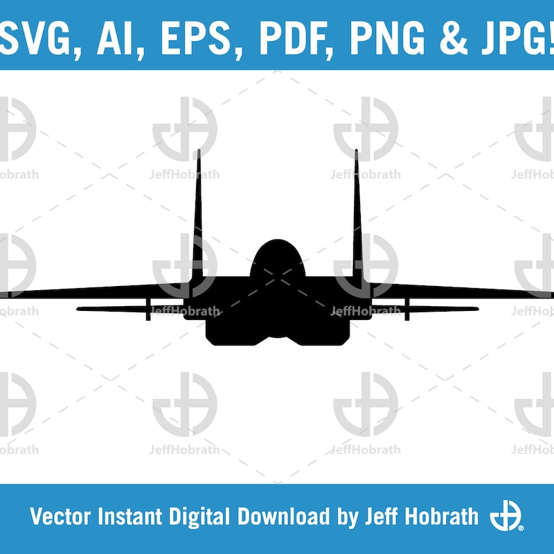 F 15 for Silhouette - Etsy