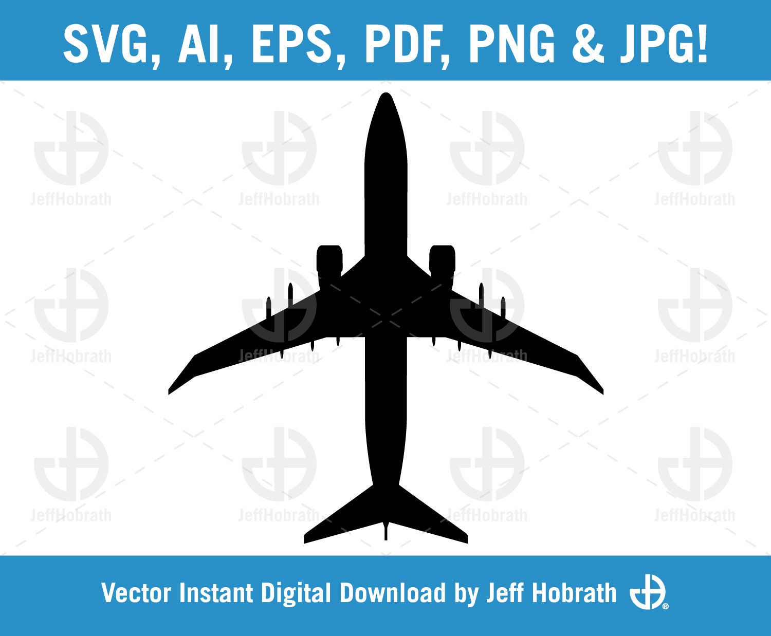 P-8 Poseidon Military Jet Aircraft silhouette isolated vector | Etsy
