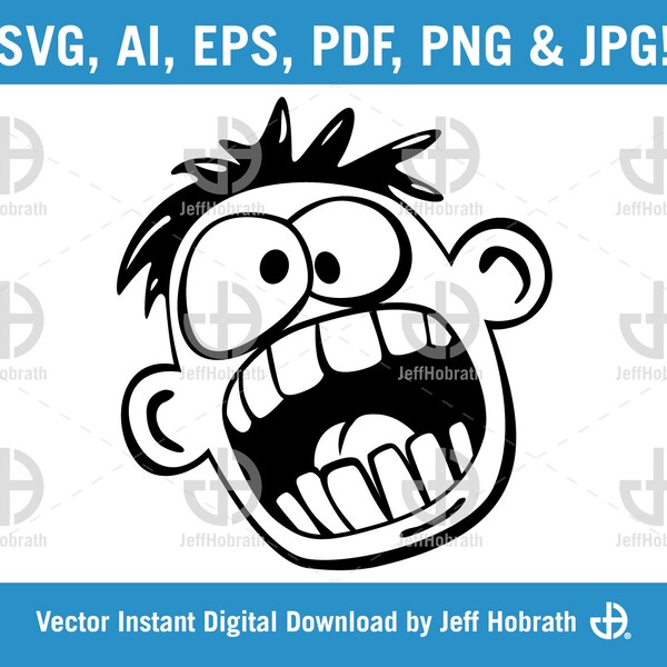 Silly Face Svg - Etsy