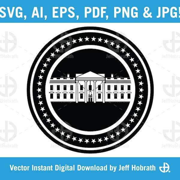 White House Svg - Etsy