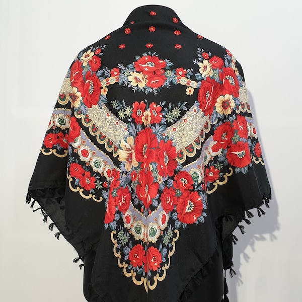 Babushka Scarf - Etsy